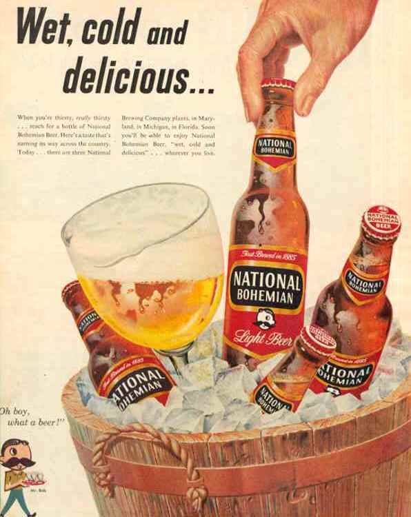 Vintage Beer Ads, Atomic Pin-Up